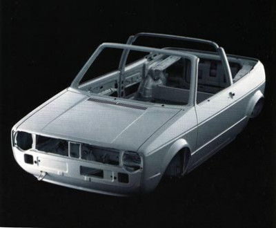 Historique de la golf 1 cabriolet