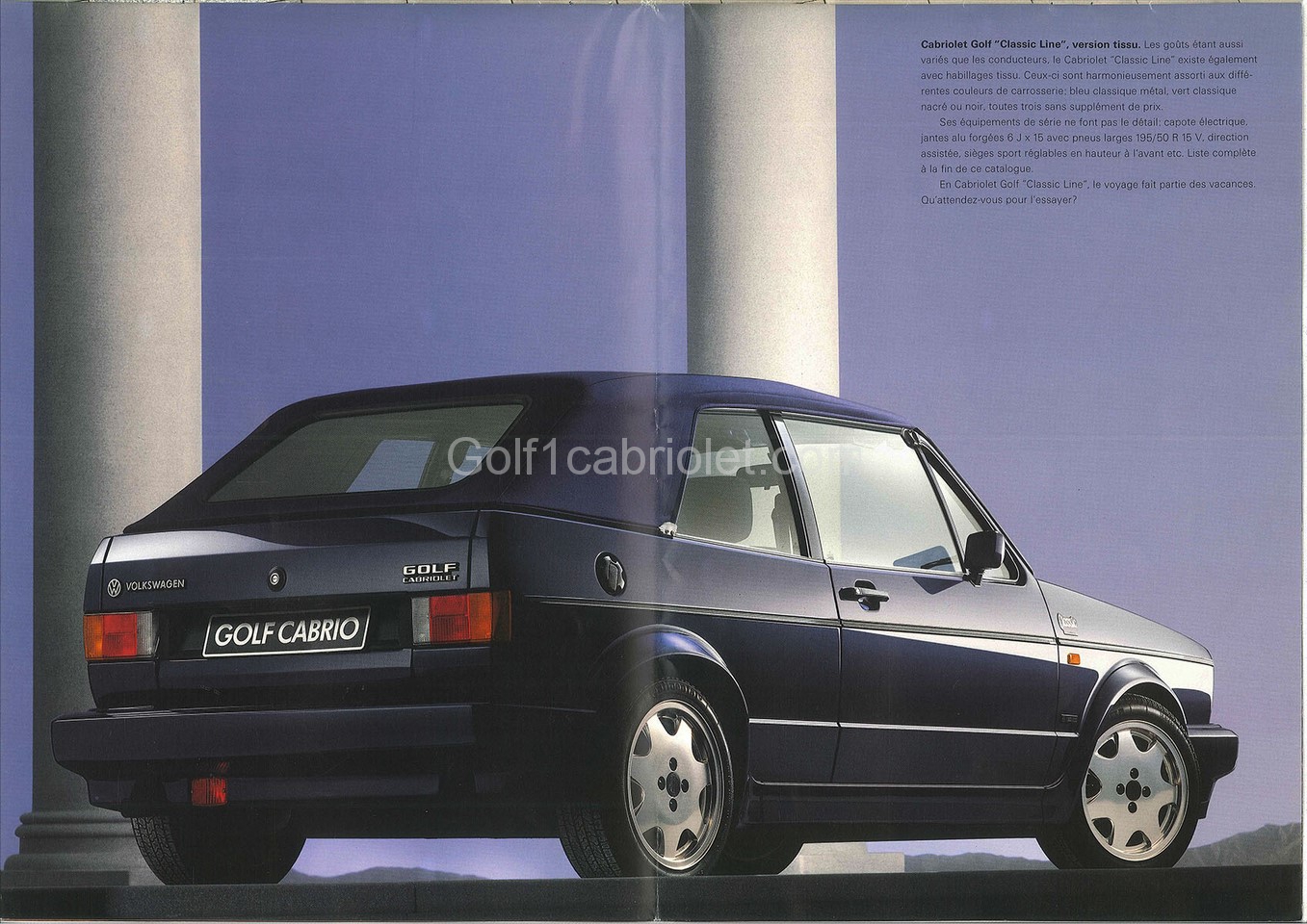 Classicline-Sportline-Youngline janvier91 (Sui Fr)-Golf1cabriolet