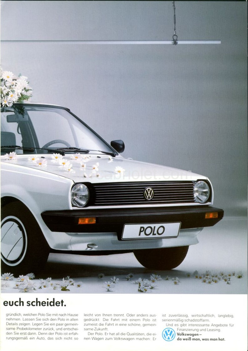 La Gamme VW 1988 (All) - Golf1cabriolet.com